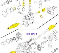 Bosch CP4/2 Pump Repair Kit for 0445010611 / 0445010673 - Diesel Spare ...