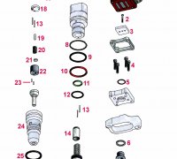 O-Ring Injector CAT 3126E for - Diesel Spare Parts | EuroDiesel